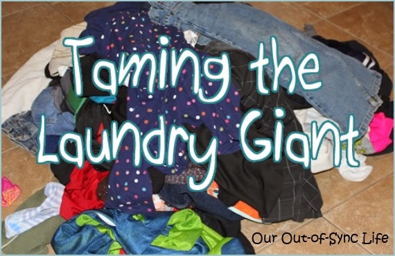How to Tame the Laundry Giant - Parenting to Impress