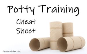 Potty Training Cheat Sheet - Parenting to Impress
