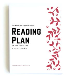 Old Testament Chronological Reading Plan - Parenting to Impress