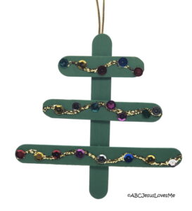 Create Craft Stick Christmas Trees - Parenting to Impress