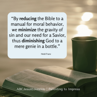 Teaching Children How to Apply the Bible - Parenting to Impress