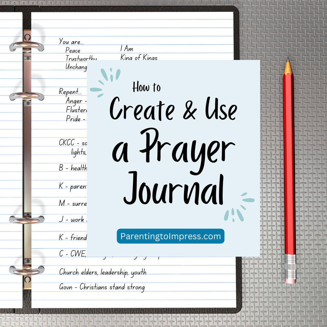 How to Create and Use a Prayer Journal to Deepen Your Faith - Parenting ...