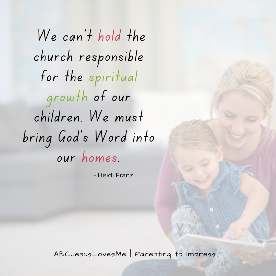 Simple Steps to Starting a Family Bible Time - Parenting to Impress